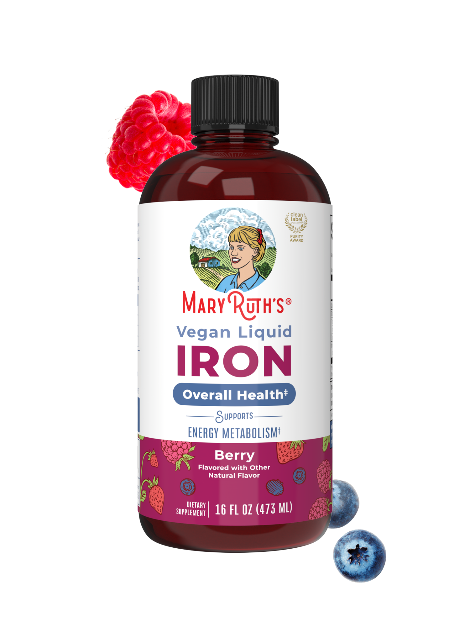 Vegan Liquid Iron Supplement – MaryRuth Organics
