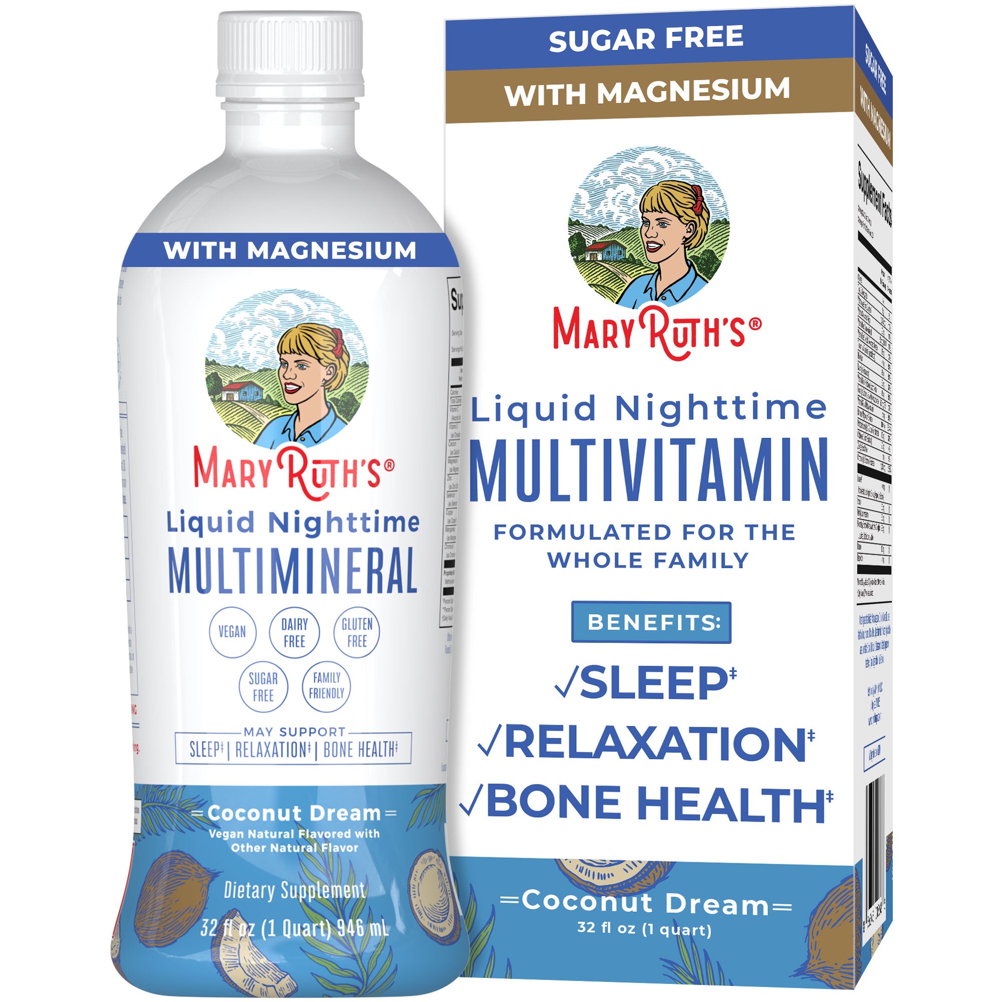 Liquid Nighttime Multimineral for Sleep – MaryRuth Organics