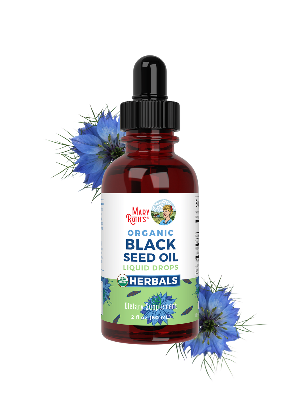 Organic Black Seed Oil Liquid Drops – MaryRuth Organics