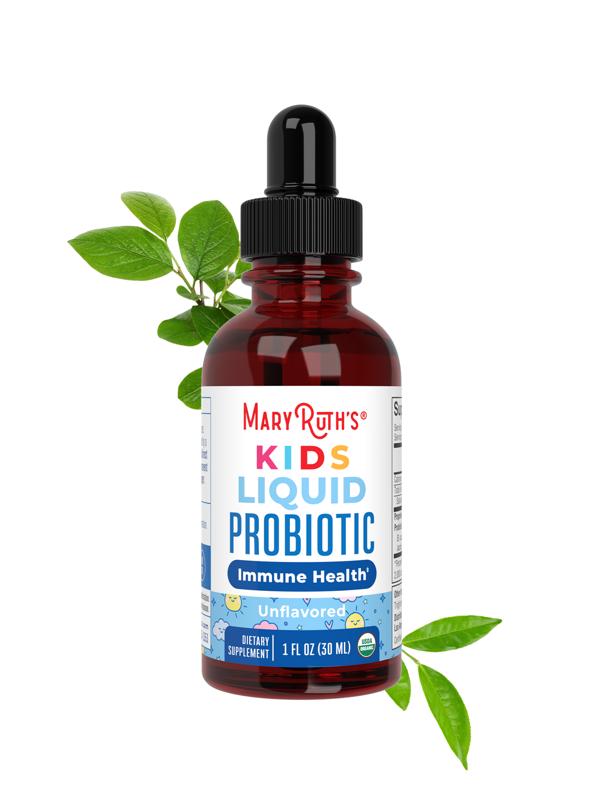Liquid Probiotics for Kids & Children – MaryRuth Organics