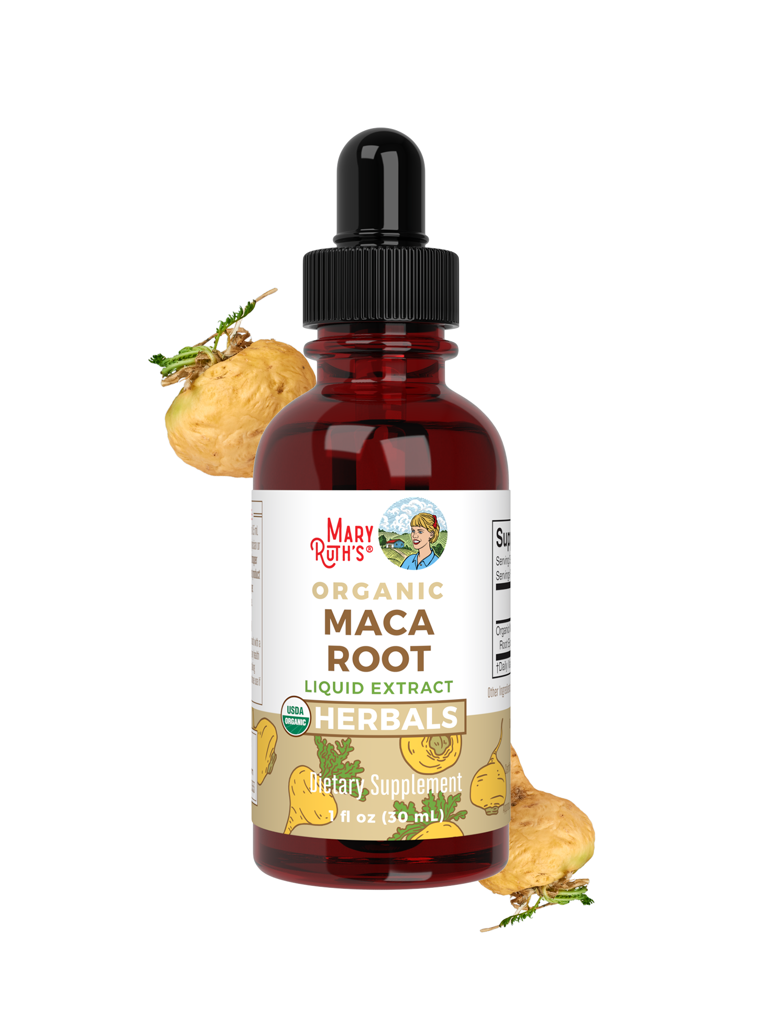 Organic Liquid Maca Root Drops – MaryRuth Organics