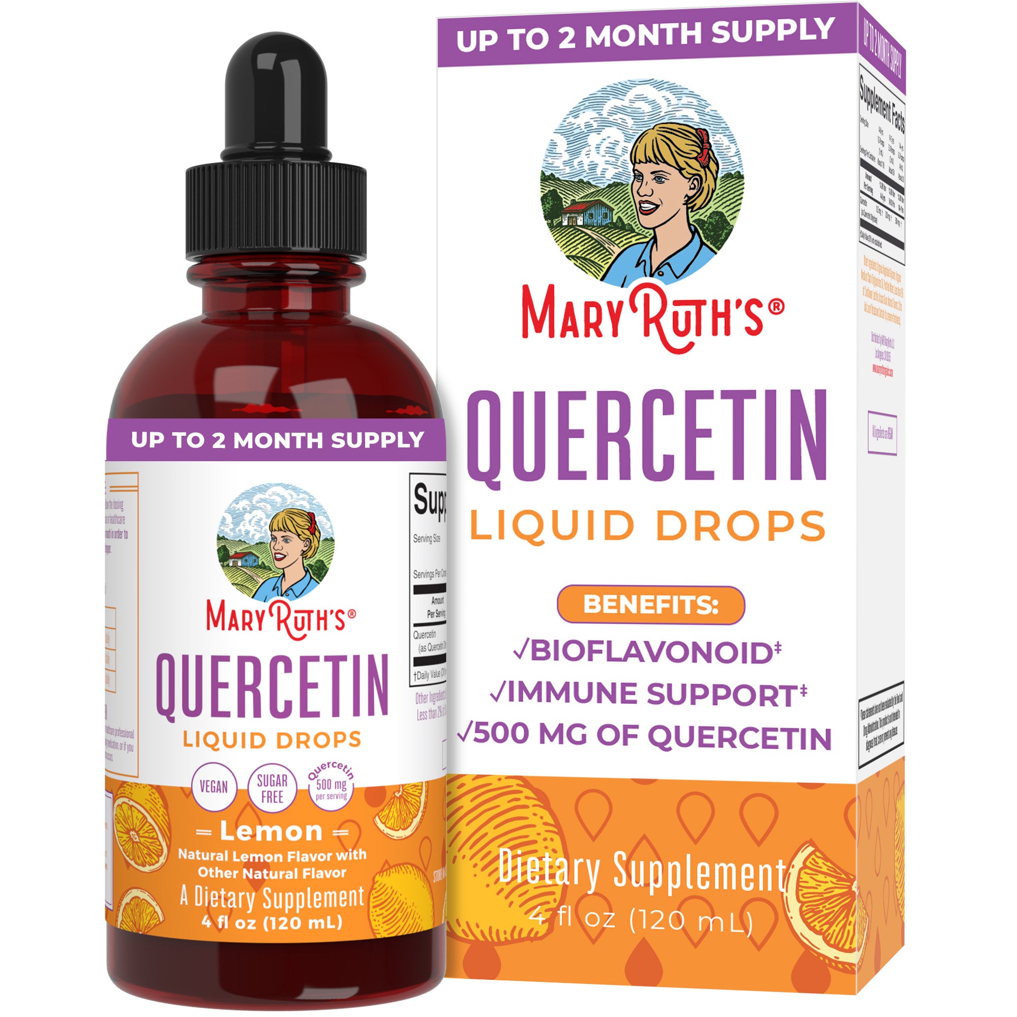 Liquid Vitamin Sprays & Drops – MaryRuth Organics