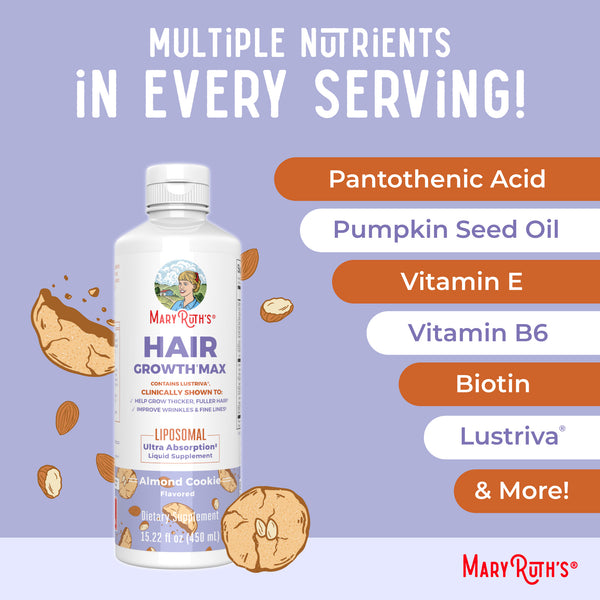 Hair Growth Max Liposomal – MaryRuth Organics