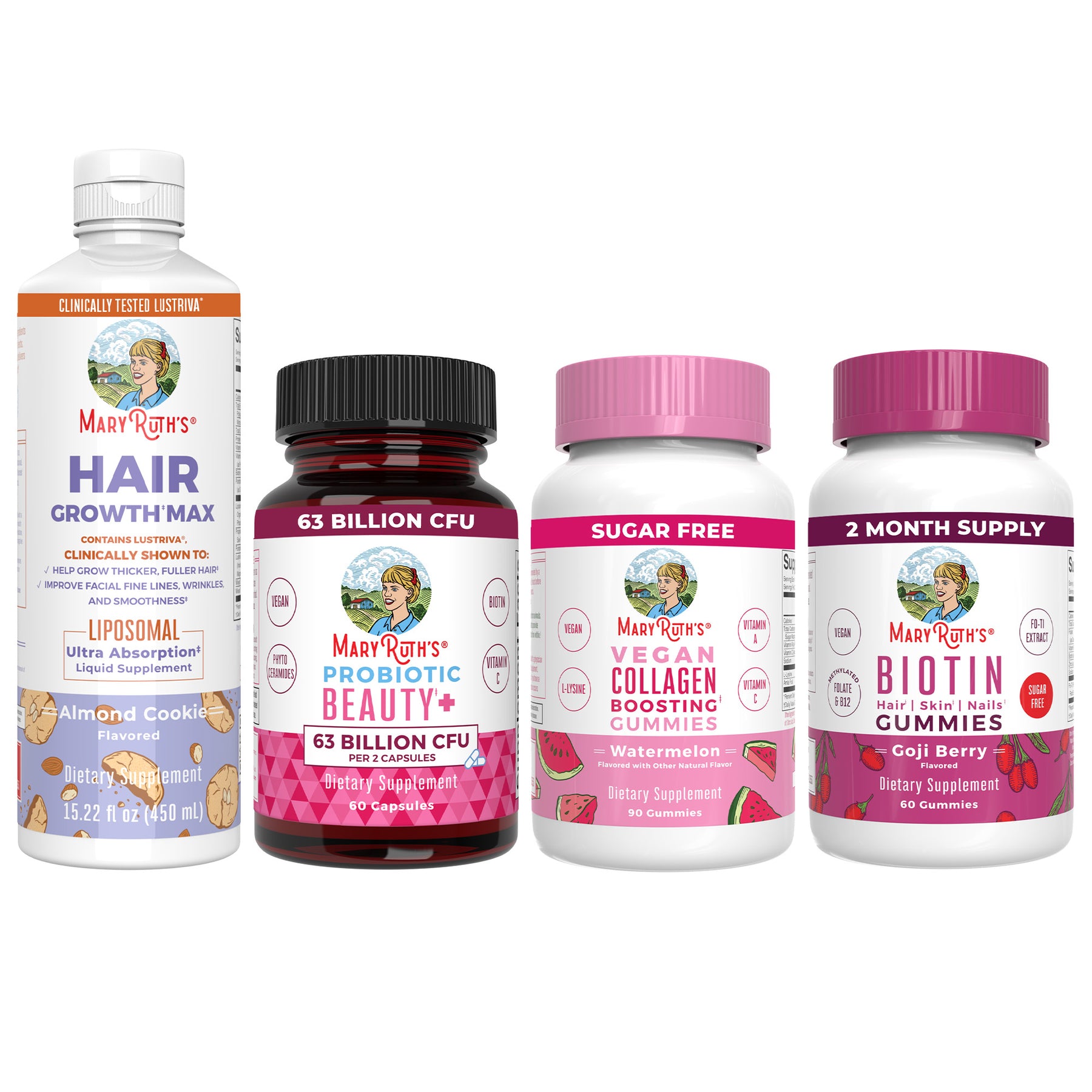 Beauty From Within + Hair Growth Max – MaryRuth Organics
