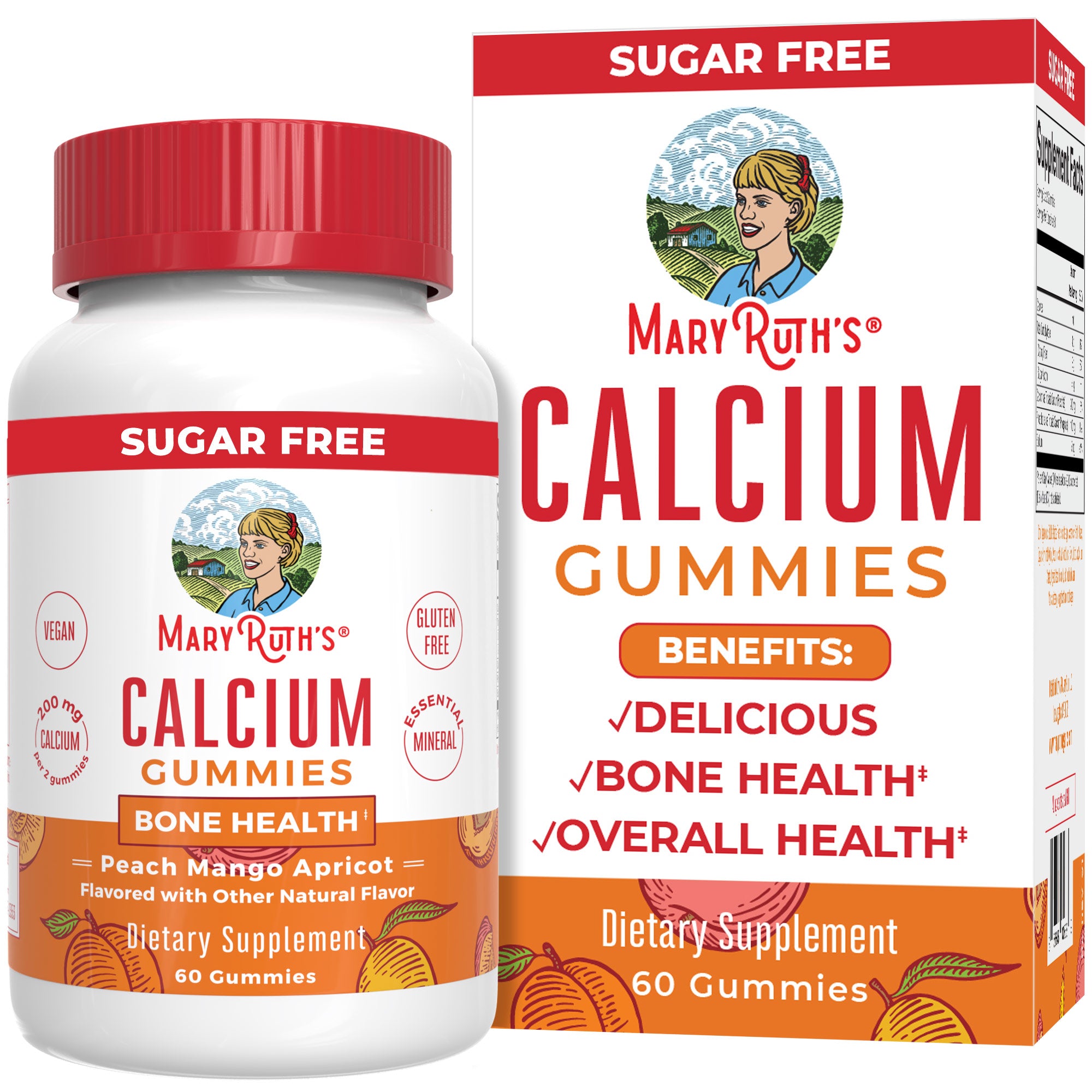 Calcium Supplement Gummies For Adults – MaryRuth Organics