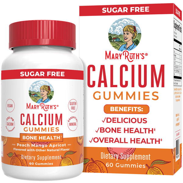 Calcium Supplement Gummies For Adults – MaryRuth Organics