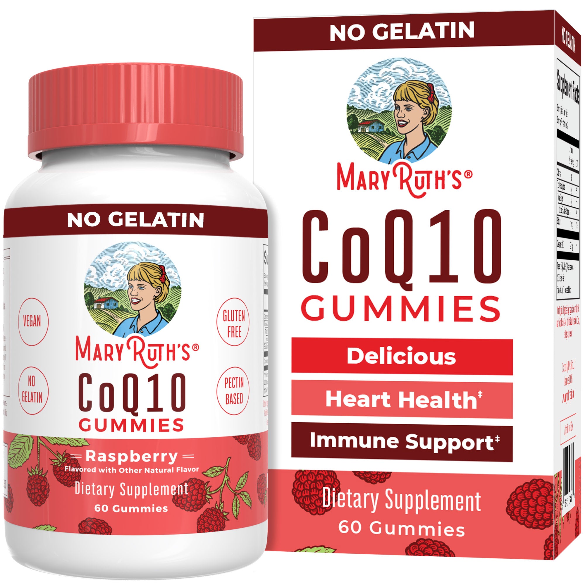 Vegan CoQ10 Supplement Gummies For Kids & Adults – MaryRuth Organics