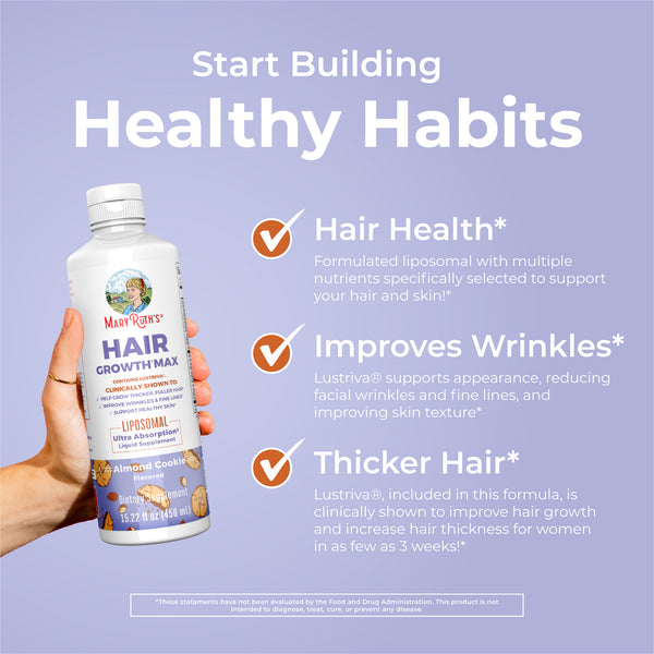 Hair Growth Max Liposomal – MaryRuth Organics