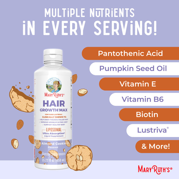 Hair Growth Max Liposomal – MaryRuth Organics