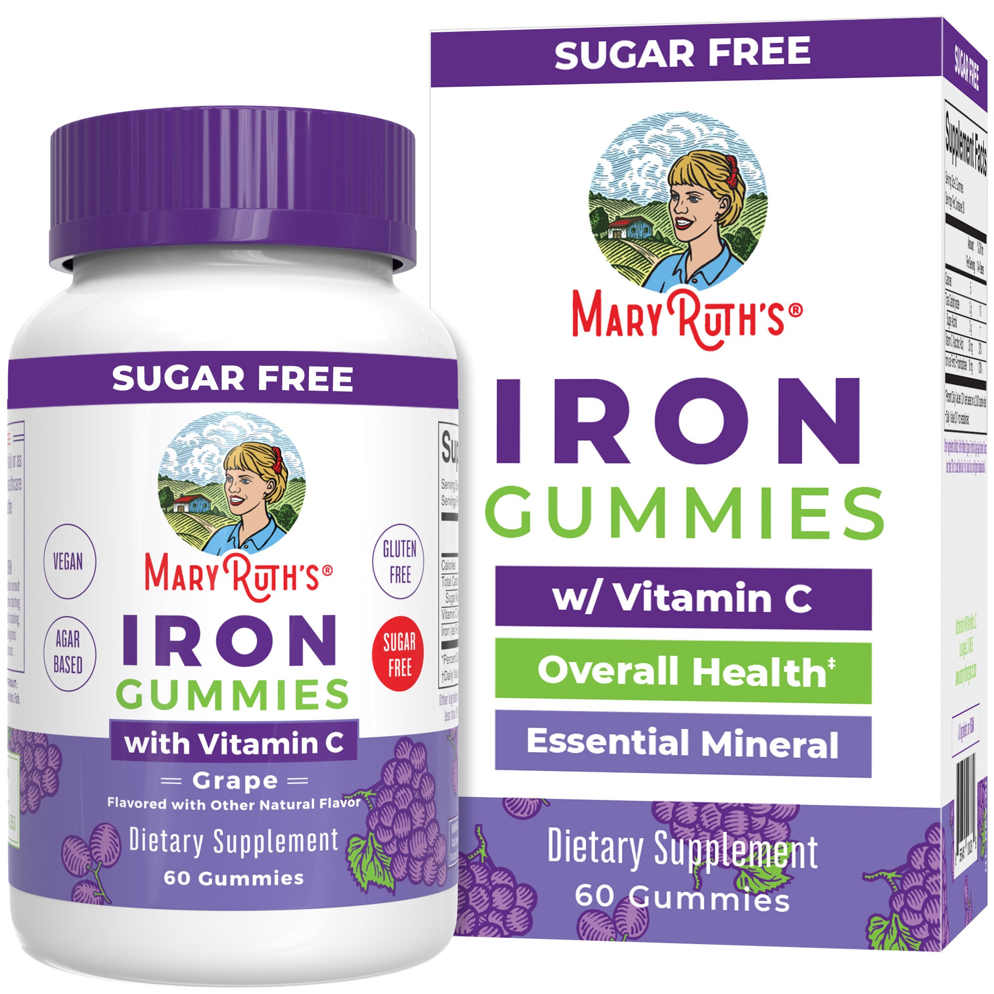 Vegan Iron Supplement Gummies – MaryRuth Organics