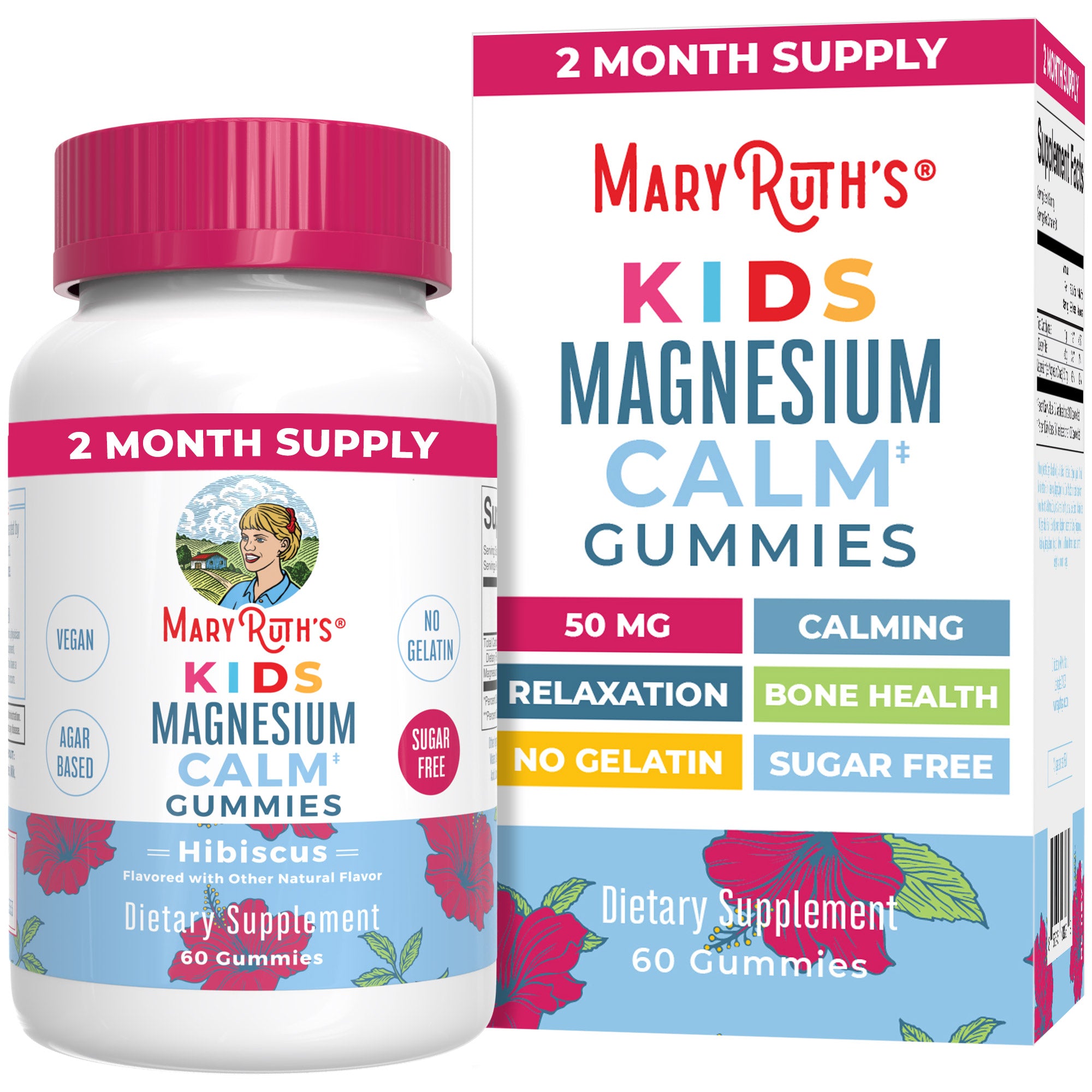Kids Magnesium Calm Gummies – MaryRuth Organics