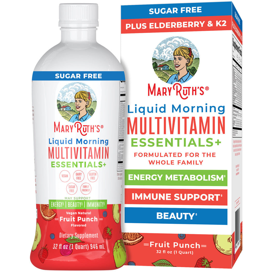 Liquid Morning Multivitamin Essentials – MaryRuth Organics