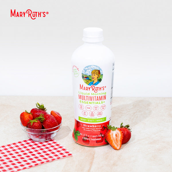 Liquid Morning Multivitamin Essentials+ | Elderberry Multivitamin ...