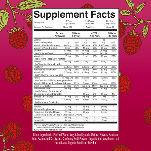Liquid Vitamins for Kids and Adults | Liquid Morning Multivitamin ...