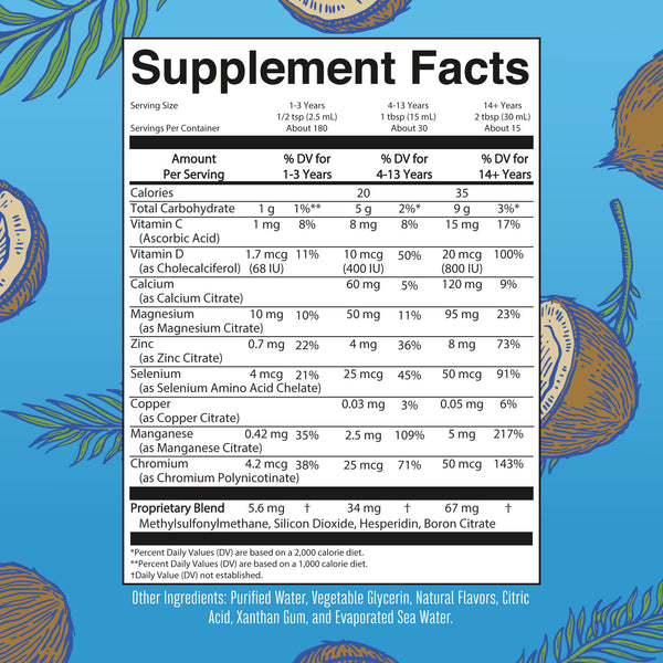 Liquid Nighttime Multimineral for Sleep – MaryRuth Organics