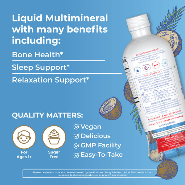 Liquid Nighttime Multimineral for Sleep – MaryRuth Organics