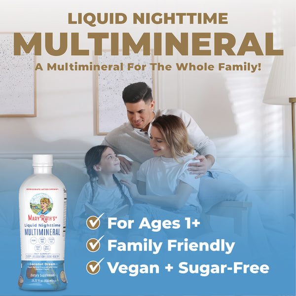 Liquid Nighttime Multimineral for Sleep – MaryRuth Organics