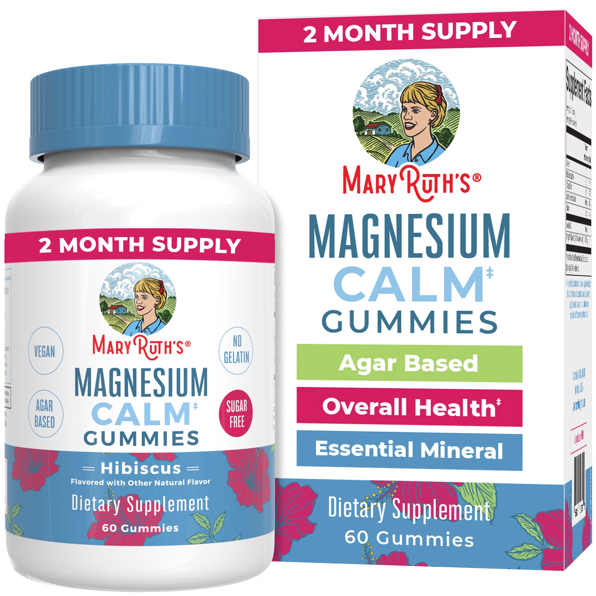 Vegan Magnesium Calm Gummies – MaryRuth Organics