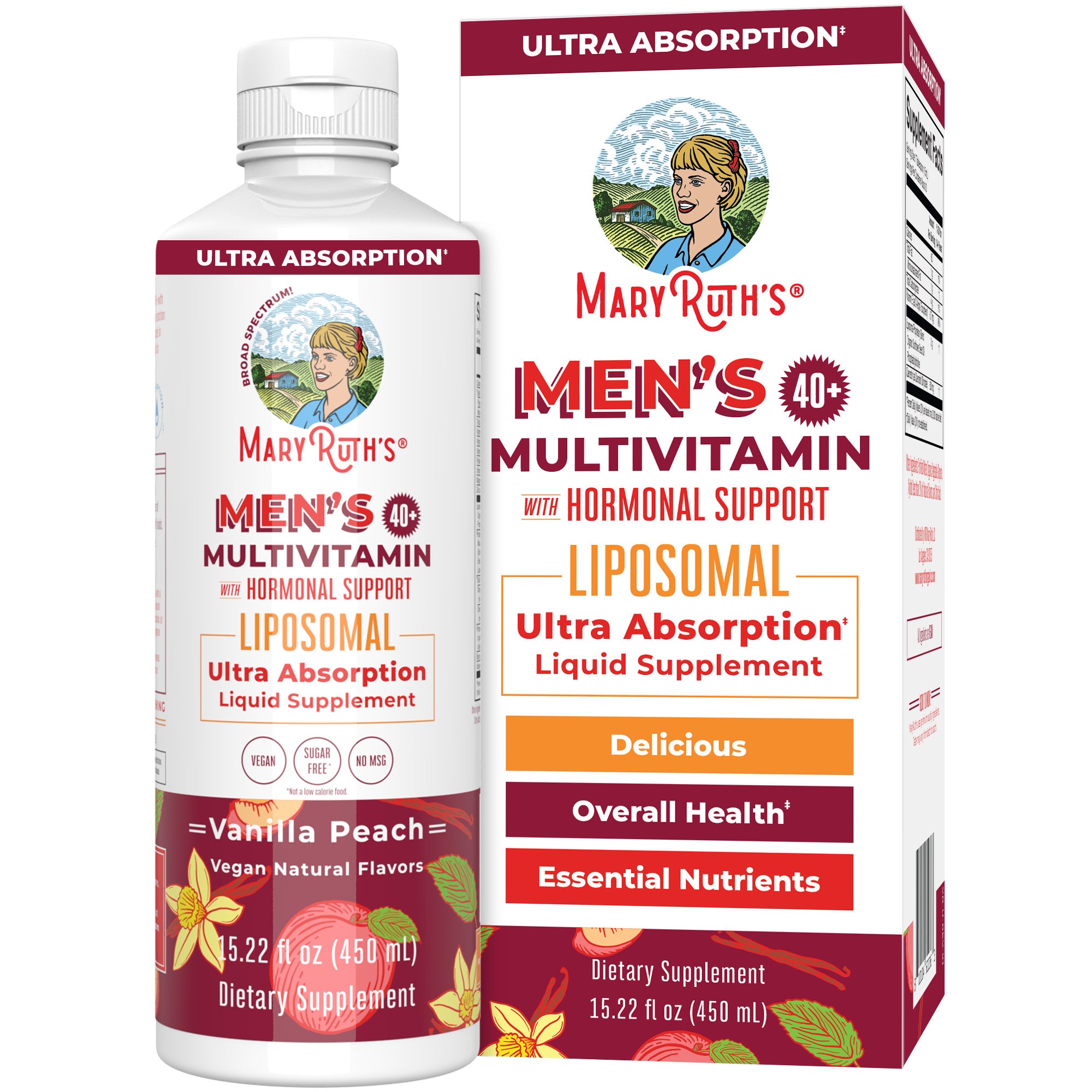 Men's 40+ Multivitamin Liposomal – MaryRuth Organics