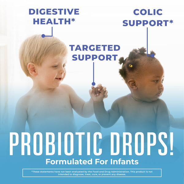 Organic Infant Precision Probiotic Colic Liquid Drops – MaryRuth Organics