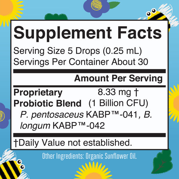 Organic Infant Precision Probiotic Colic Liquid Drops – MaryRuth Organics