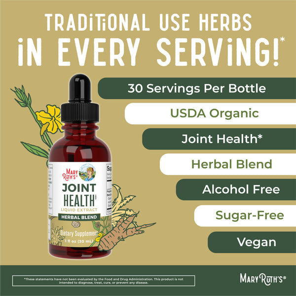 Joint Health Liquid Drops – MaryRuth Organics