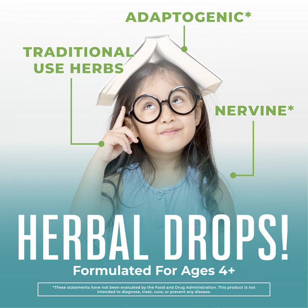 Kids Focus & Attention Vitamin Liquid Drops – MaryRuth Organics