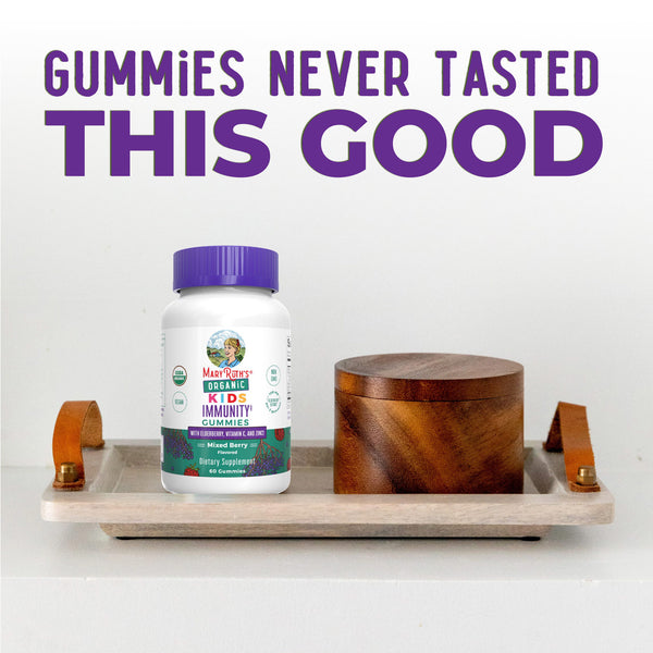 Organic Kids Immunity Gummies – MaryRuth Organics
