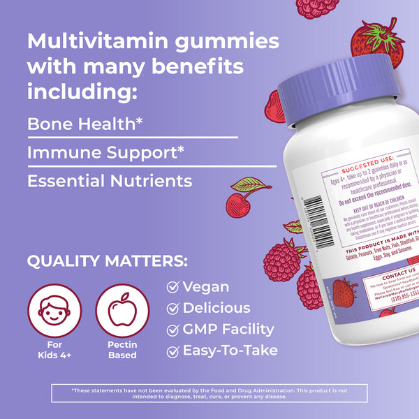 Organic Kids Multivitamin Gummies – MaryRuth Organics