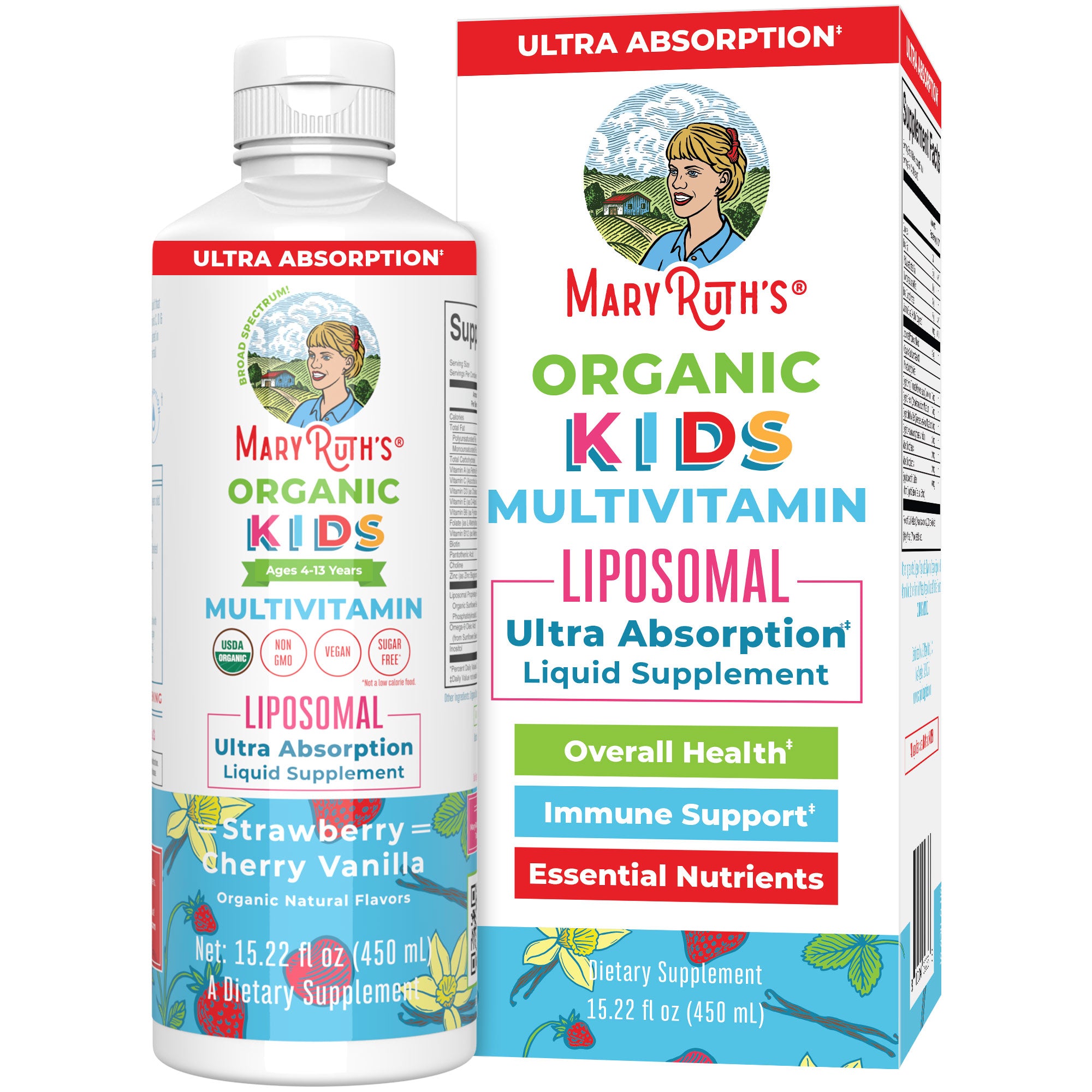 Kids & Childrens Vitamins, Multivitamins & Probiotics – MaryRuth Organics
