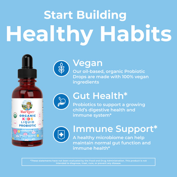 Liquid Probiotics for Kids & Children – MaryRuth Organics