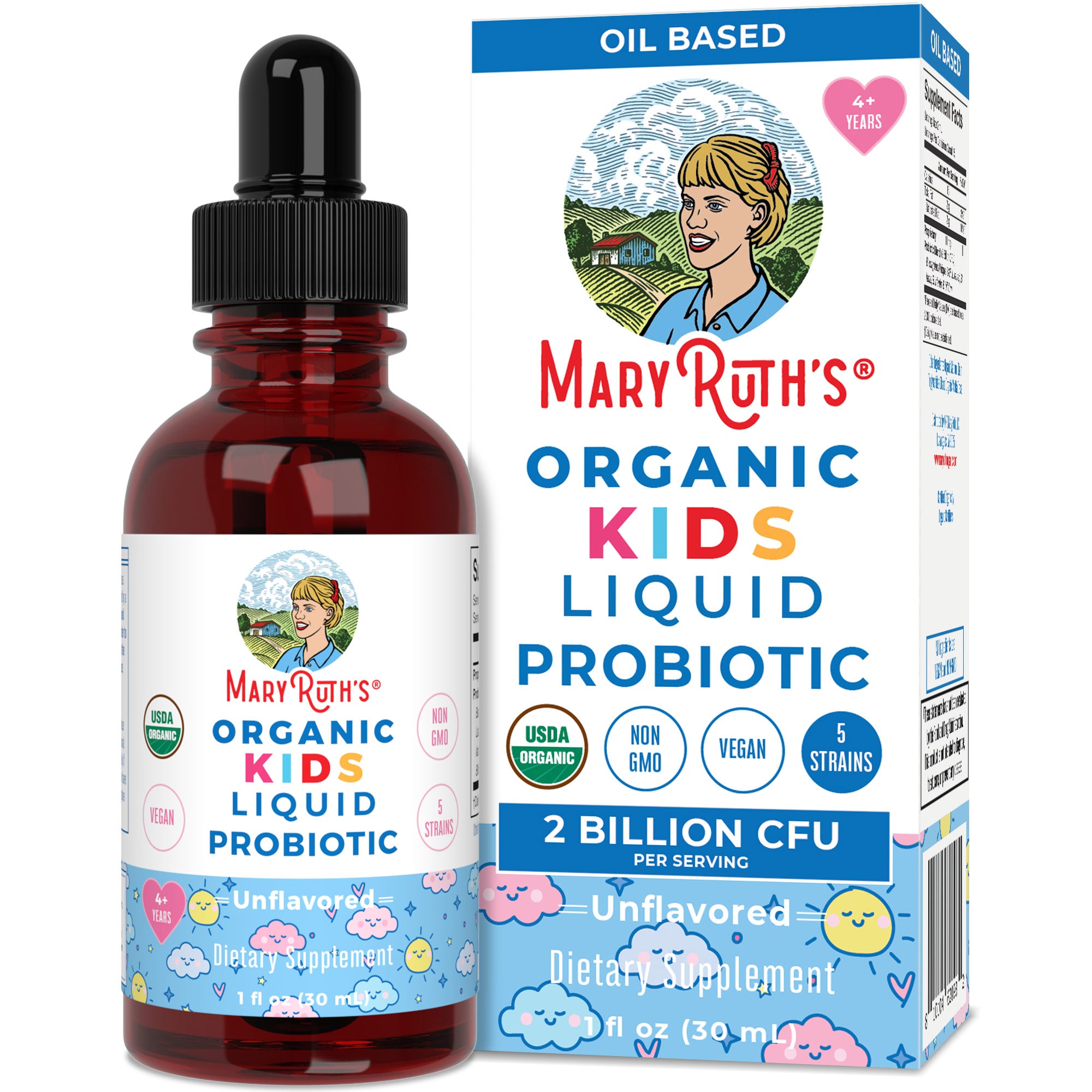 Liquid Probiotics for Kids & Children – MaryRuth Organics
