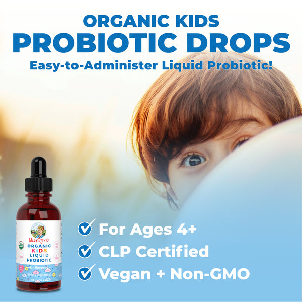 Liquid Probiotics for Kids & Children – MaryRuth Organics