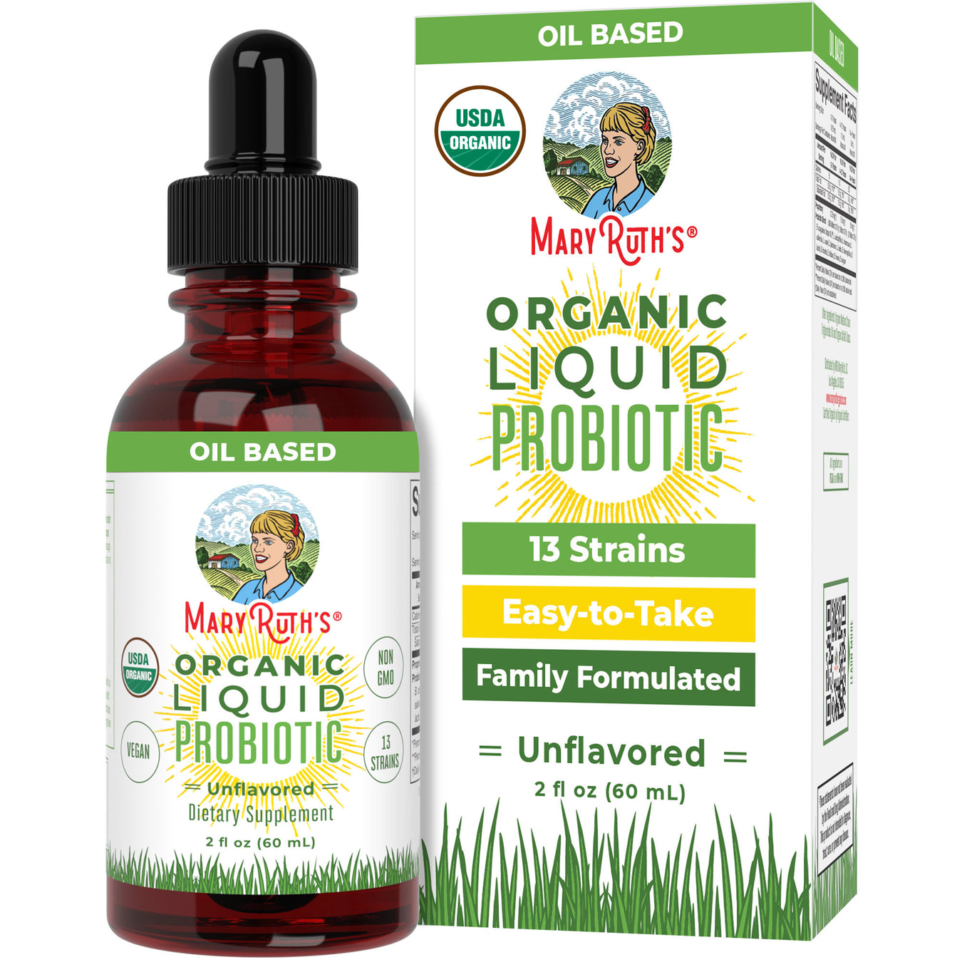 Liquid Probiotics: Vegan Probiotic – MaryRuth Organics
