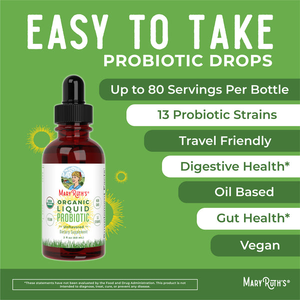 Liquid Probiotics: Vegan Probiotic – MaryRuth Organics