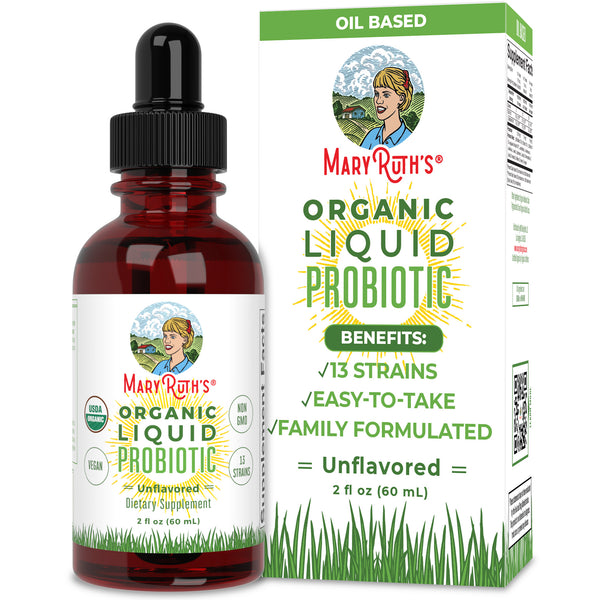 Liquid Probiotics: Vegan Probiotic – MaryRuth Organics