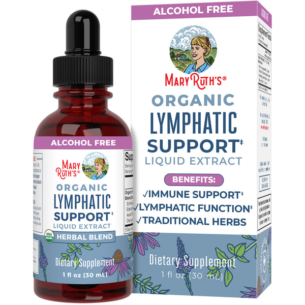 Lymphatic Support Herbal Liquid Supplement – MaryRuth Organics