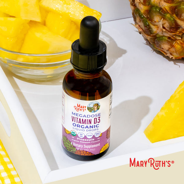 Megadose Vitamin D3 Liquid Drops – MaryRuth Organics