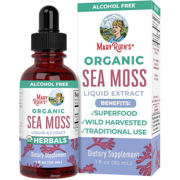 Organic Sea Moss Liquid Drops – MaryRuth Organics