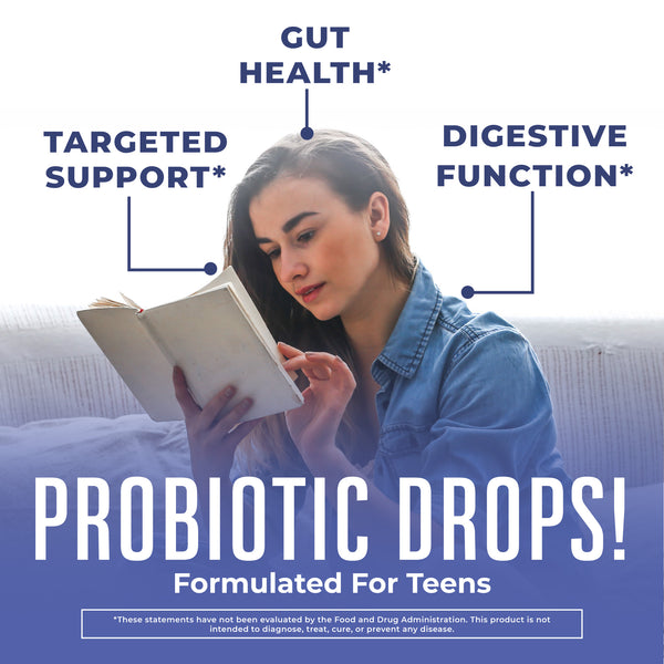 Organic Teen Precision Probiotic Digestive Liquid Drops – MaryRuth Organics