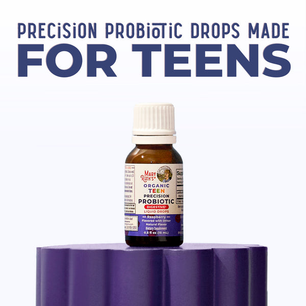 Organic Teen Precision Probiotic Digestive Liquid Drops – MaryRuth Organics