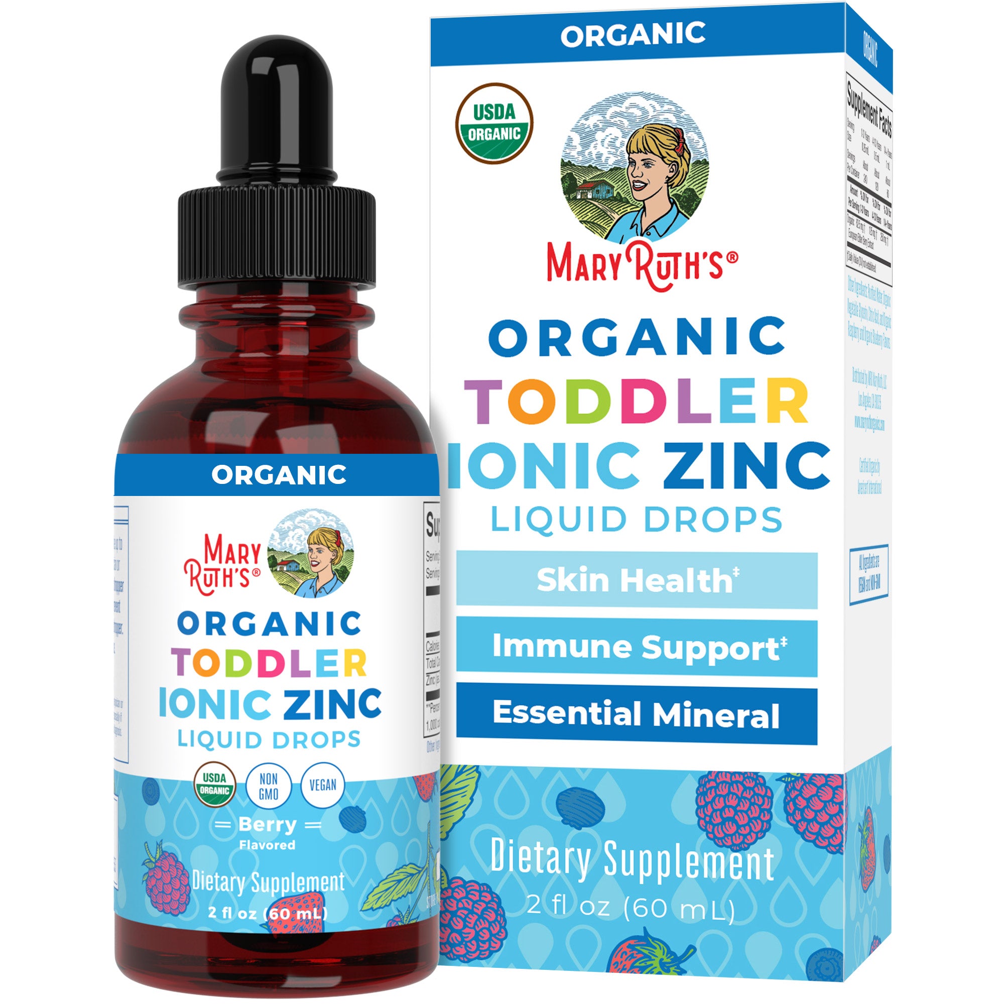 Liquid Zinc Drops For Toddlers – MaryRuth Organics
