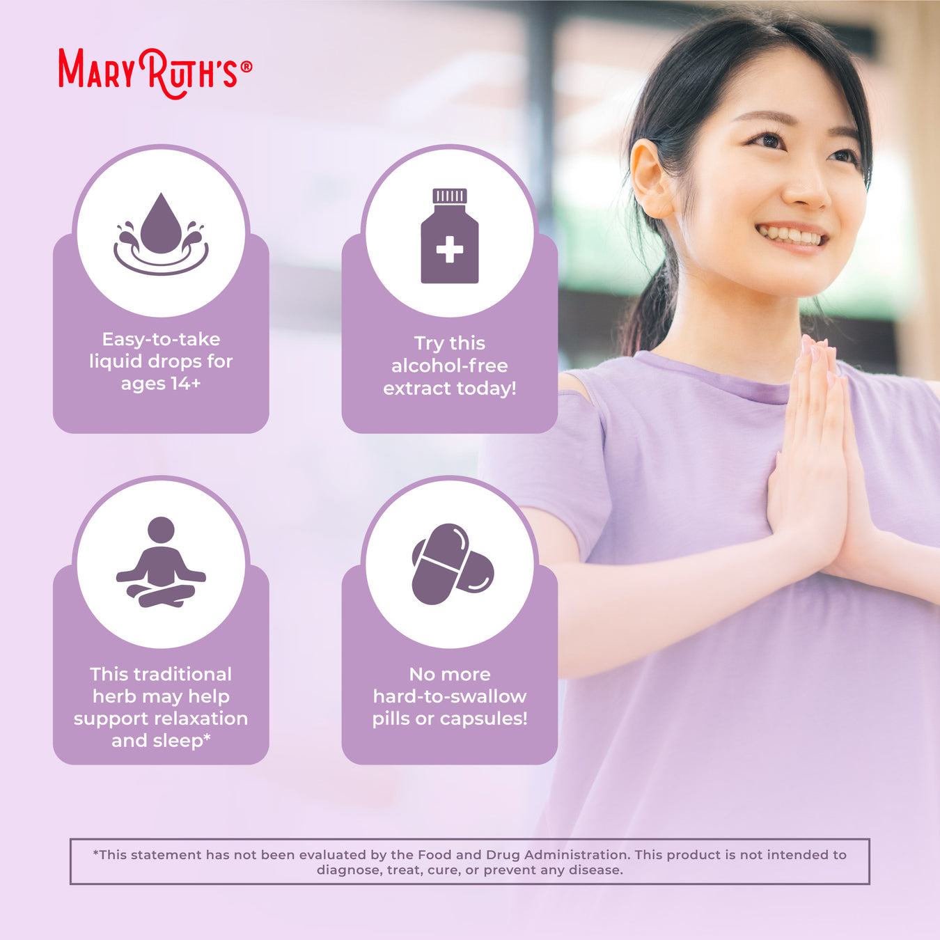 Sleep Vitamins & Supplements for Relaxation – MaryRuth Organics