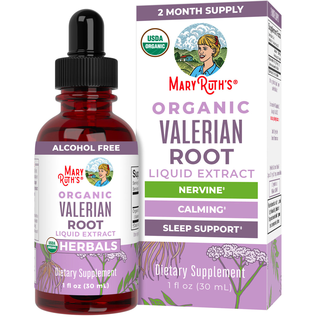 Sleep Vitamins & Supplements for Relaxation – MaryRuth Organics