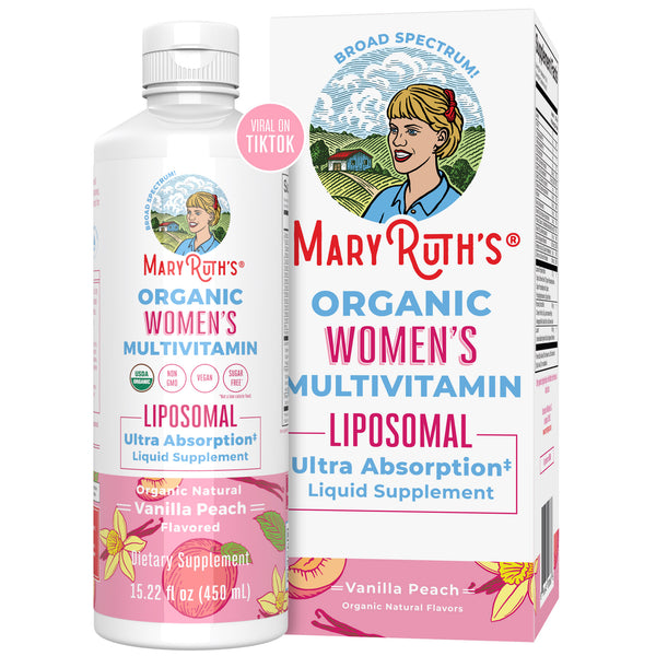 Women's Organic Multivitamin Liposomal – MaryRuth Organics