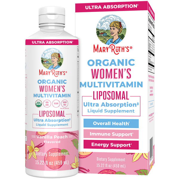 Women's Organic Multivitamin Liposomal – MaryRuth Organics