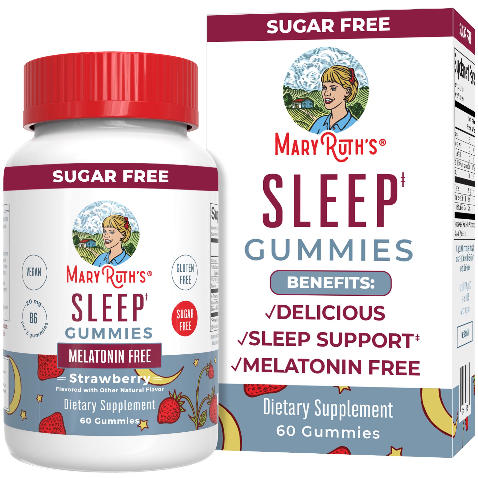 Melatonin-Free Sleep Gummies For Adults – MaryRuth Organics