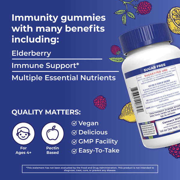 Immunity & Immune Support Gummies – MaryRuth Organics