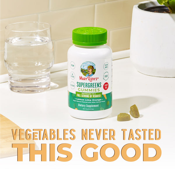 Super Greens Gummies | Veggie Vitamins – MaryRuth Organics