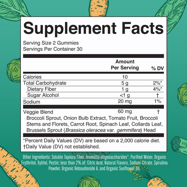 Super Greens Gummies | Veggie Vitamins – MaryRuth Organics